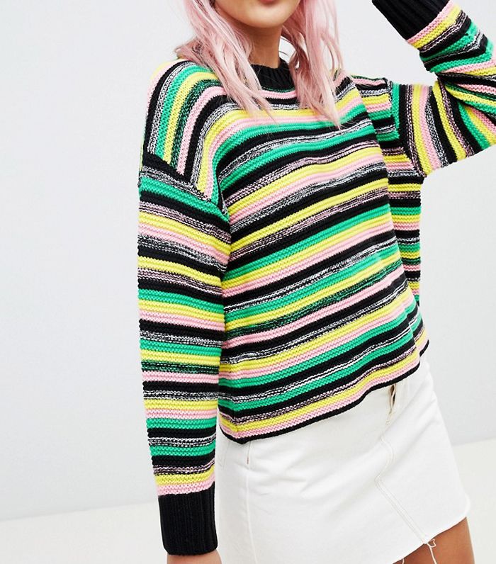 The Best Rainbow-Striped Jumpers | Who What Wear