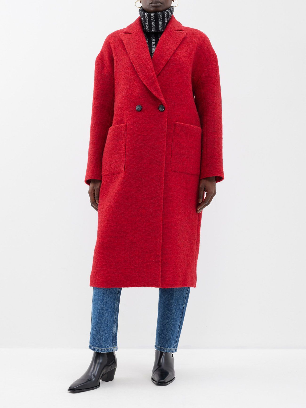 14 of the Best Red Winter Coats, According to an Editor | Who What Wear