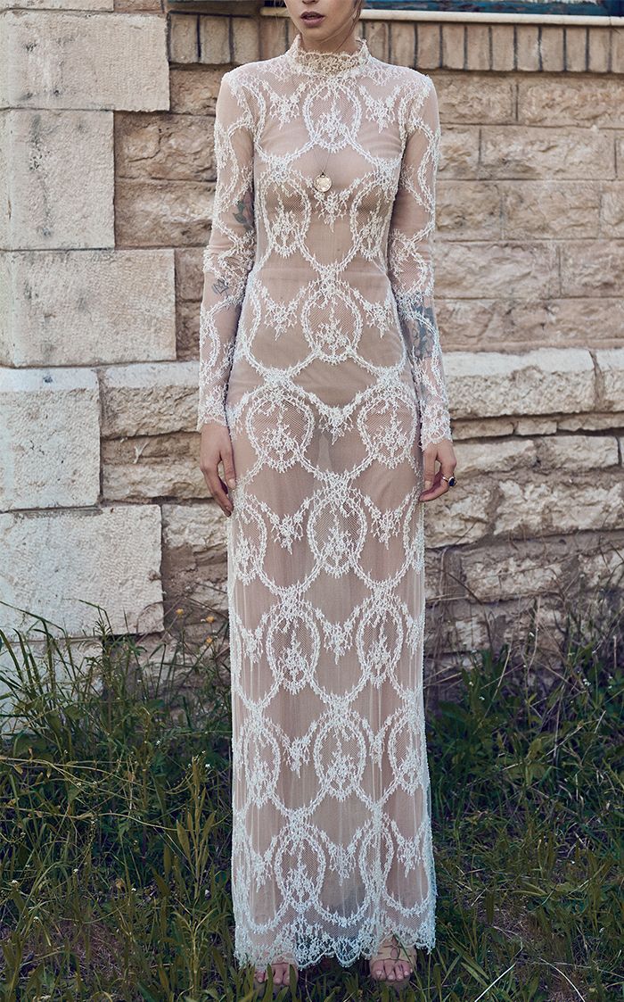 The Most Stunning See-Through Wedding Dresses | Who What Wear