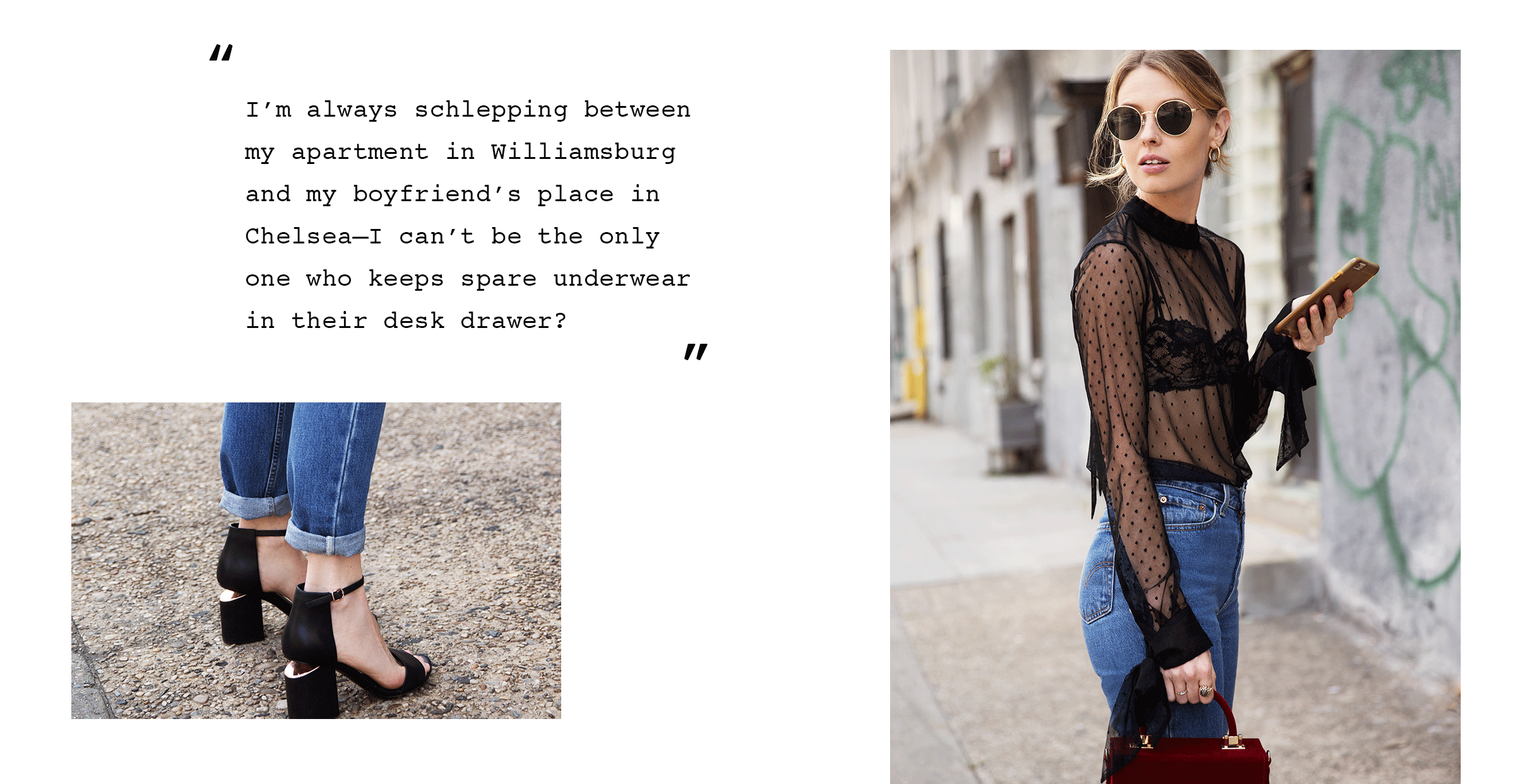 How to Wear the Visible-Bra Trend in Real Life | Who What Wear