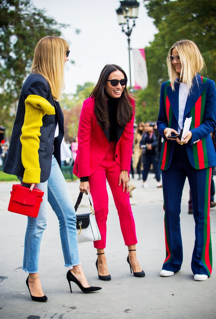 Fashion Month Outfits From Net-a-Porter Buyers | Who What Wear