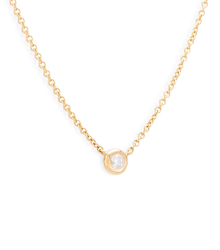 22 Simple Diamond Necklaces That'll Never Go Out of Style | Who What Wear
