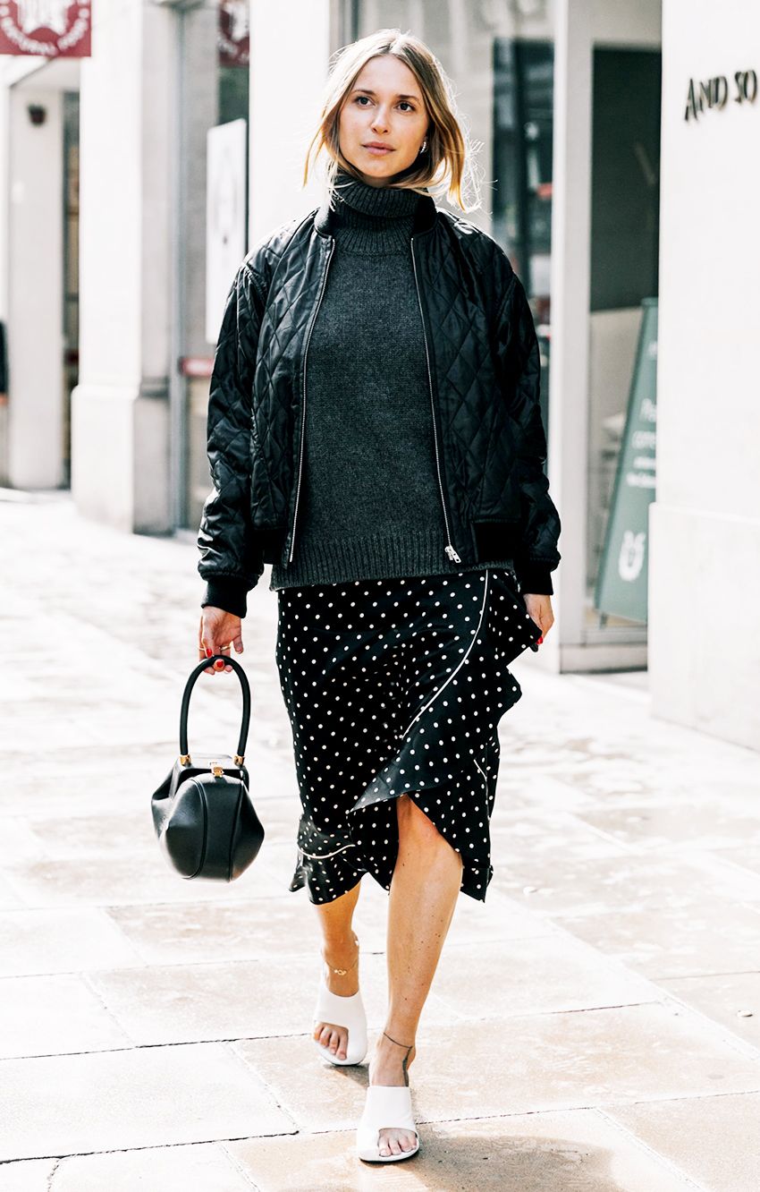 10 Ways to Style a Bomber Jacket | Who What Wear