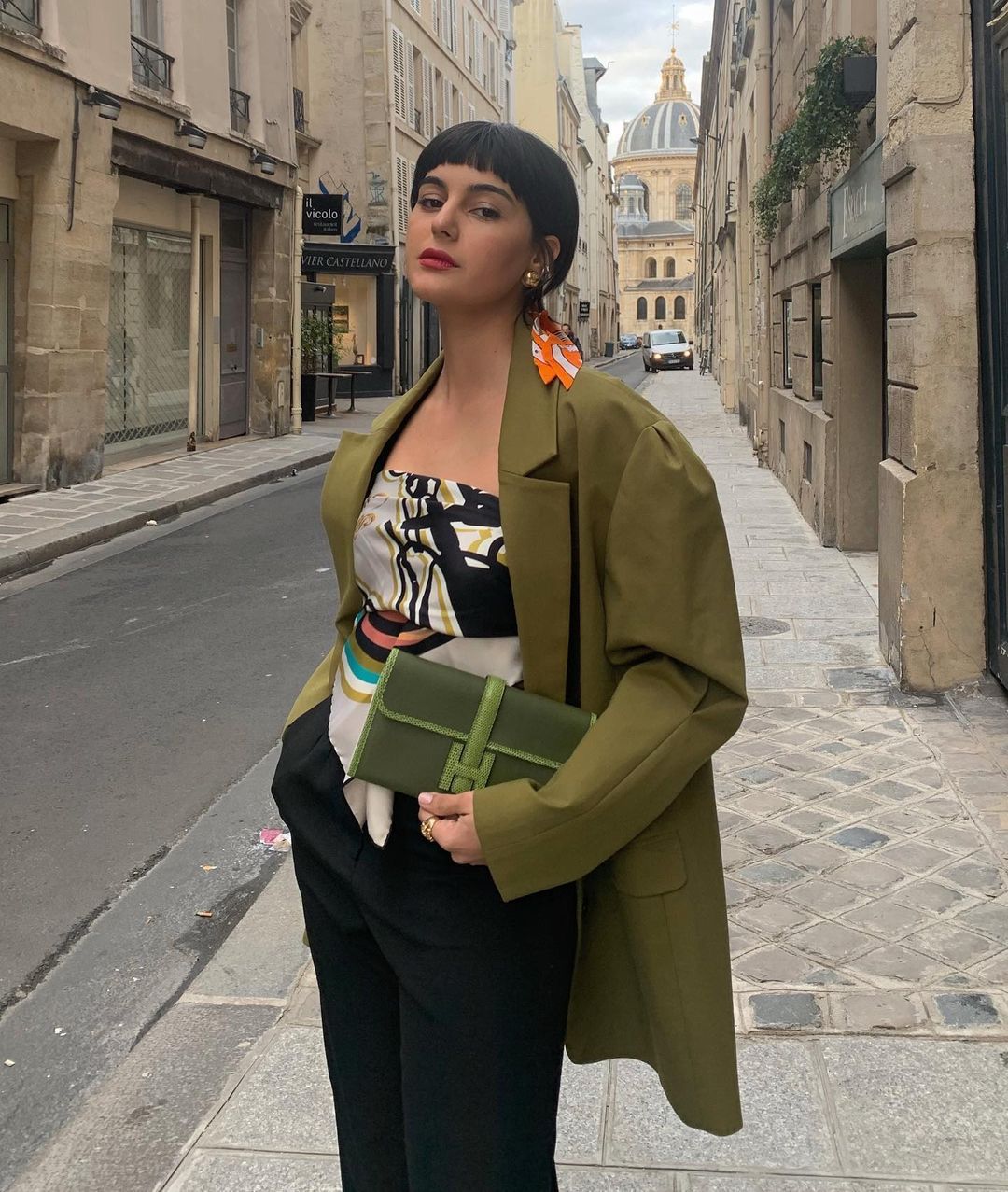 7 Olive-Green Outfits You Can Wear Year Around | Who What Wear