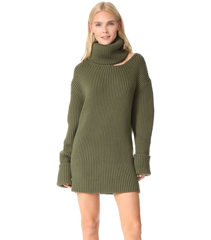 Turtleneck Sweaterdresses to Get You Through Winter | Who What Wear