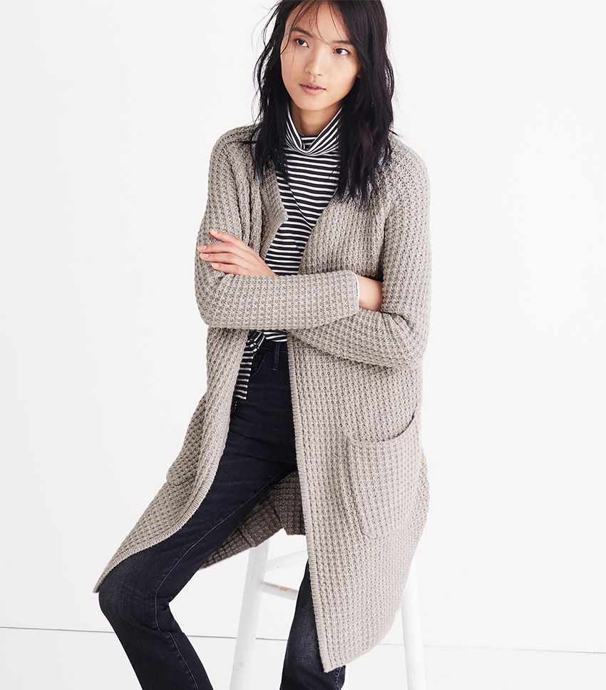 19 Long Cardigans to Wear This Winter | Who What Wear