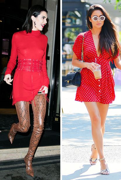 What to Wear With a Red Dress | Who What Wear UK
