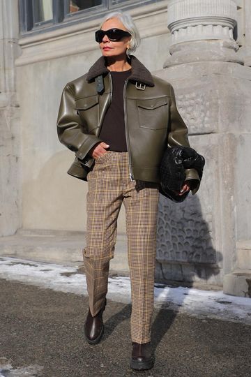 22 Shearling-Jacket Outfits That Feel So Fresh | Who What Wear