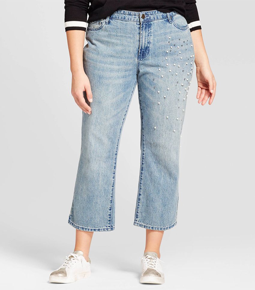 Shop the Internet's Prettiest Pearl Jeans | Who What Wear