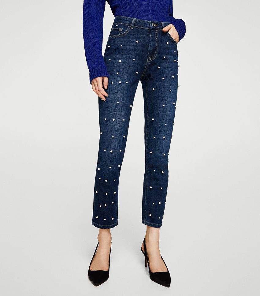 Shop the Internet's Prettiest Pearl Jeans | Who What Wear