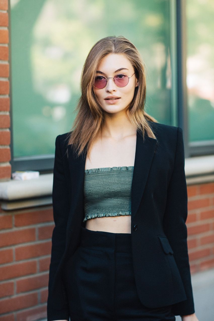How to Go Braless, in 21 Outfits | Who What Wear