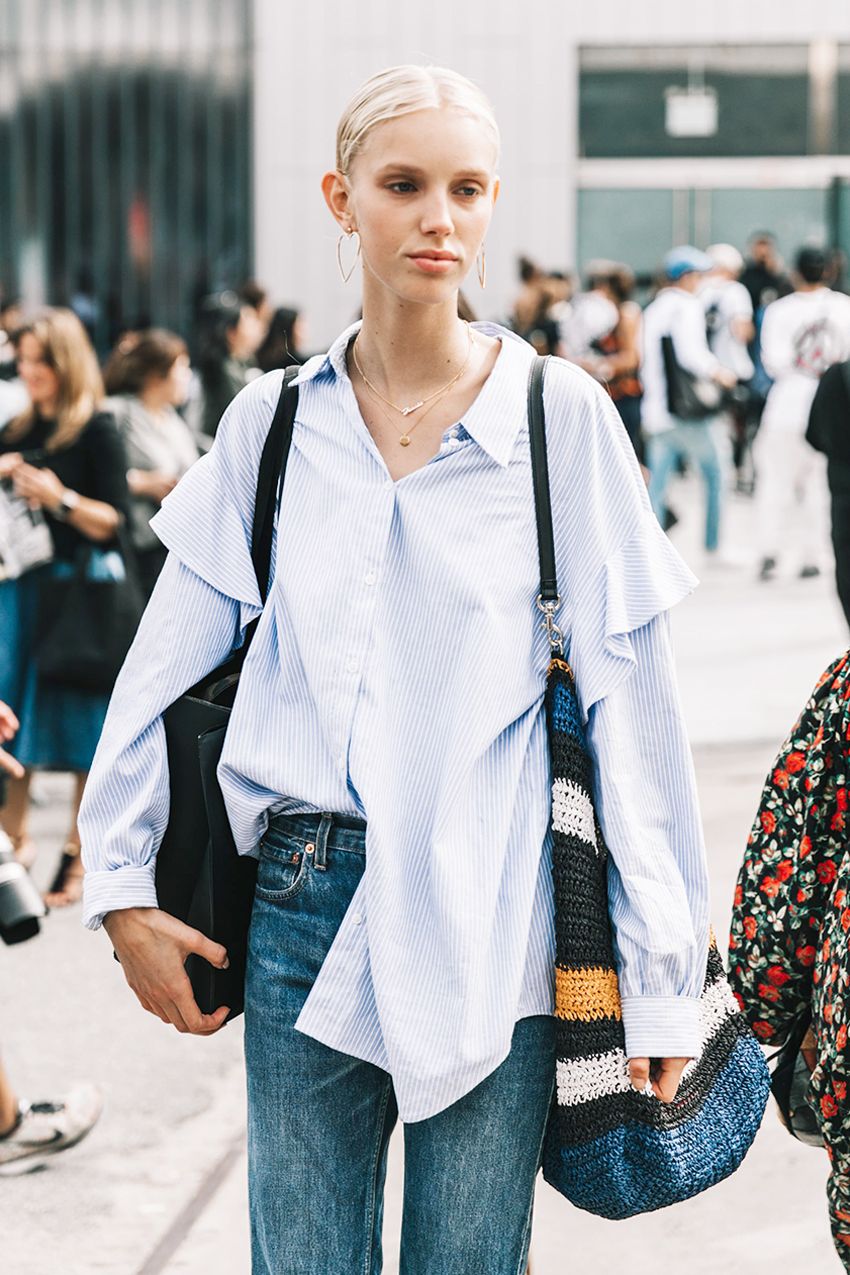 How to Go Braless, in 21 Outfits | Who What Wear