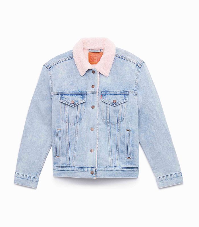 This Is the Season's Prettiest Denim Jacket | Who What Wear