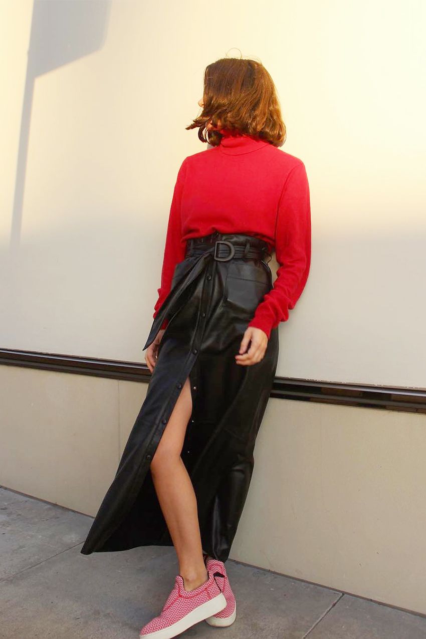 These Are Our Go-To High-Waisted Skirt Outfits | Who What Wear