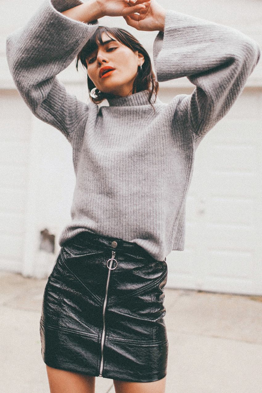 These Are Our Go-To High-Waisted Skirt Outfits | Who What Wear