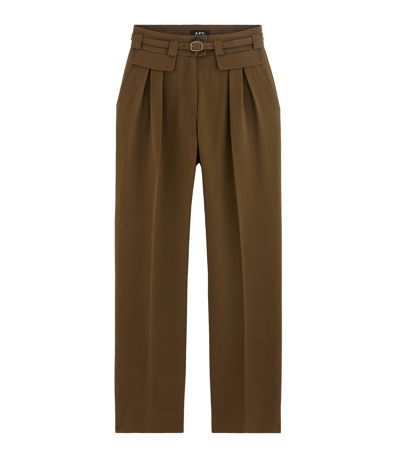 It's Time to Try High-Waisted Pleated Pants for the Office | Who What Wear