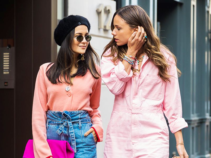 The Chicest Way to Match With Your BFF | Who What Wear