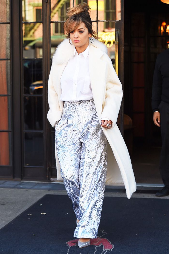 So Many Celebrities Are Wearing White Coats | Who What Wear