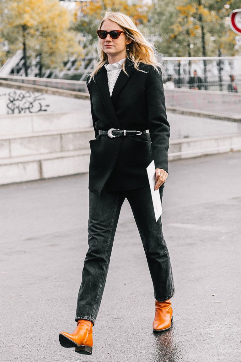 Get Inspired With Our Roundup of All-Black Work Outfits | Who What Wear