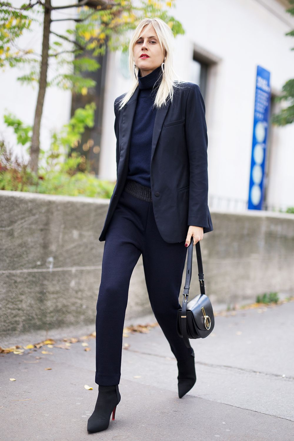 Get Inspired With Our Roundup of All-Black Work Outfits | Who What Wear