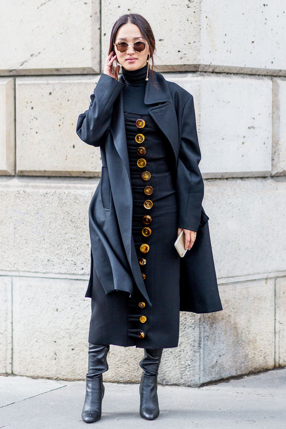 Get Inspired With Our Roundup of All-Black Work Outfits | Who What Wear