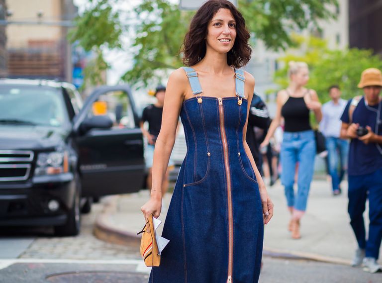 How to Pull Off an Overall Dress | Who What Wear