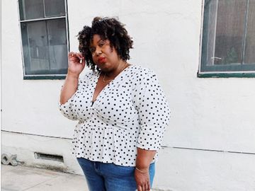 Plus-Size Embellished Jeans | Who What Wear
