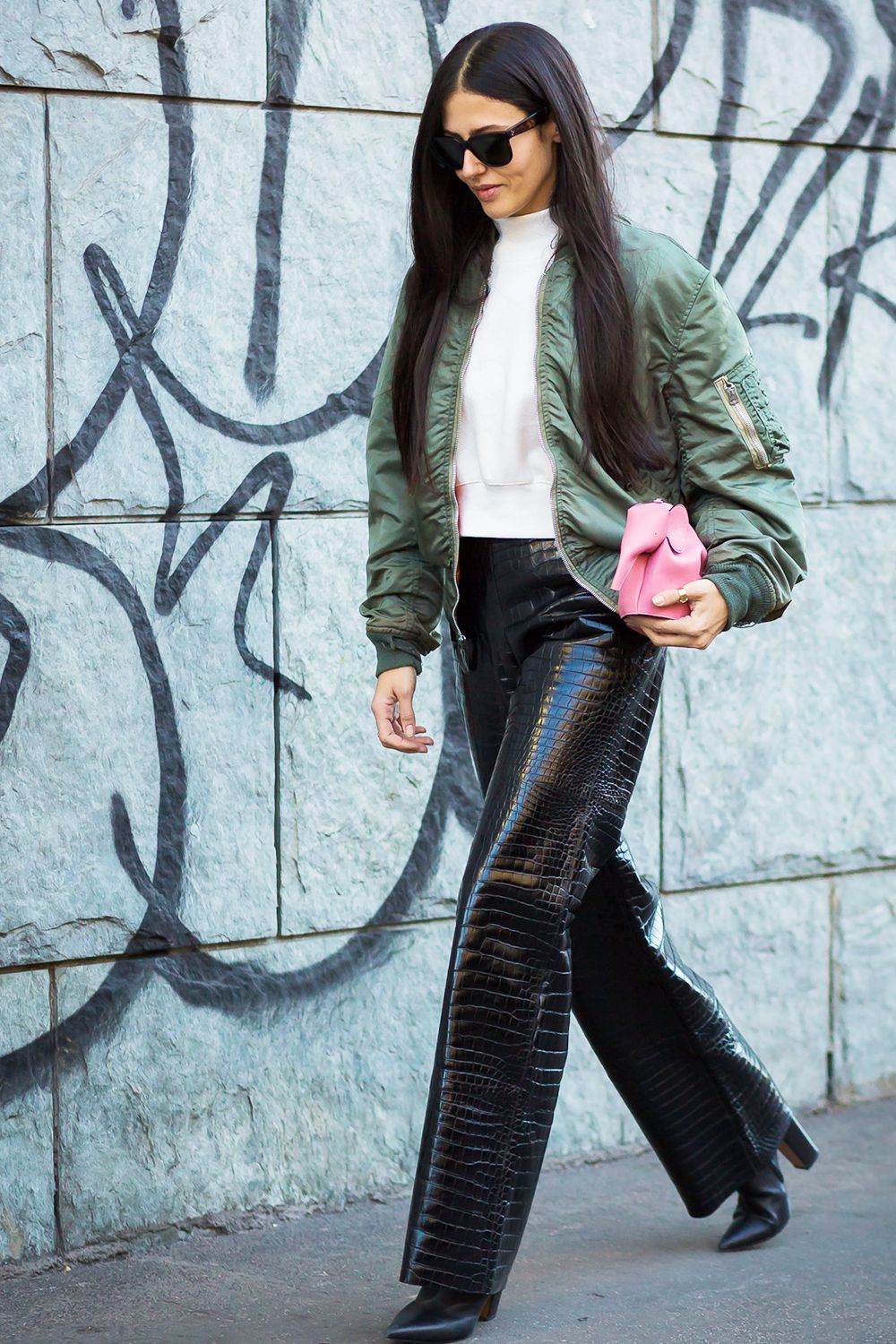 See the Bomber Jacket Outfits We Love | Who What Wear
