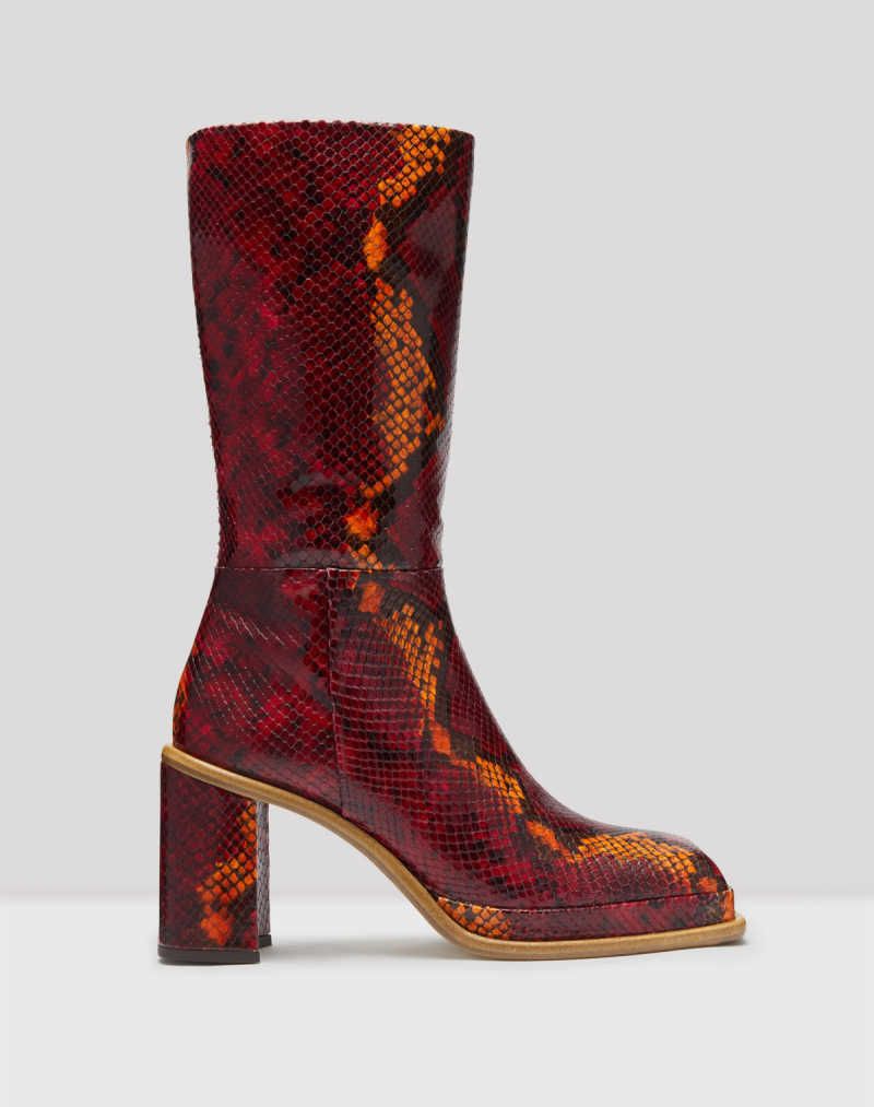 25 Stylish Red Boot Outfits to Wear Year Around | Who What Wear