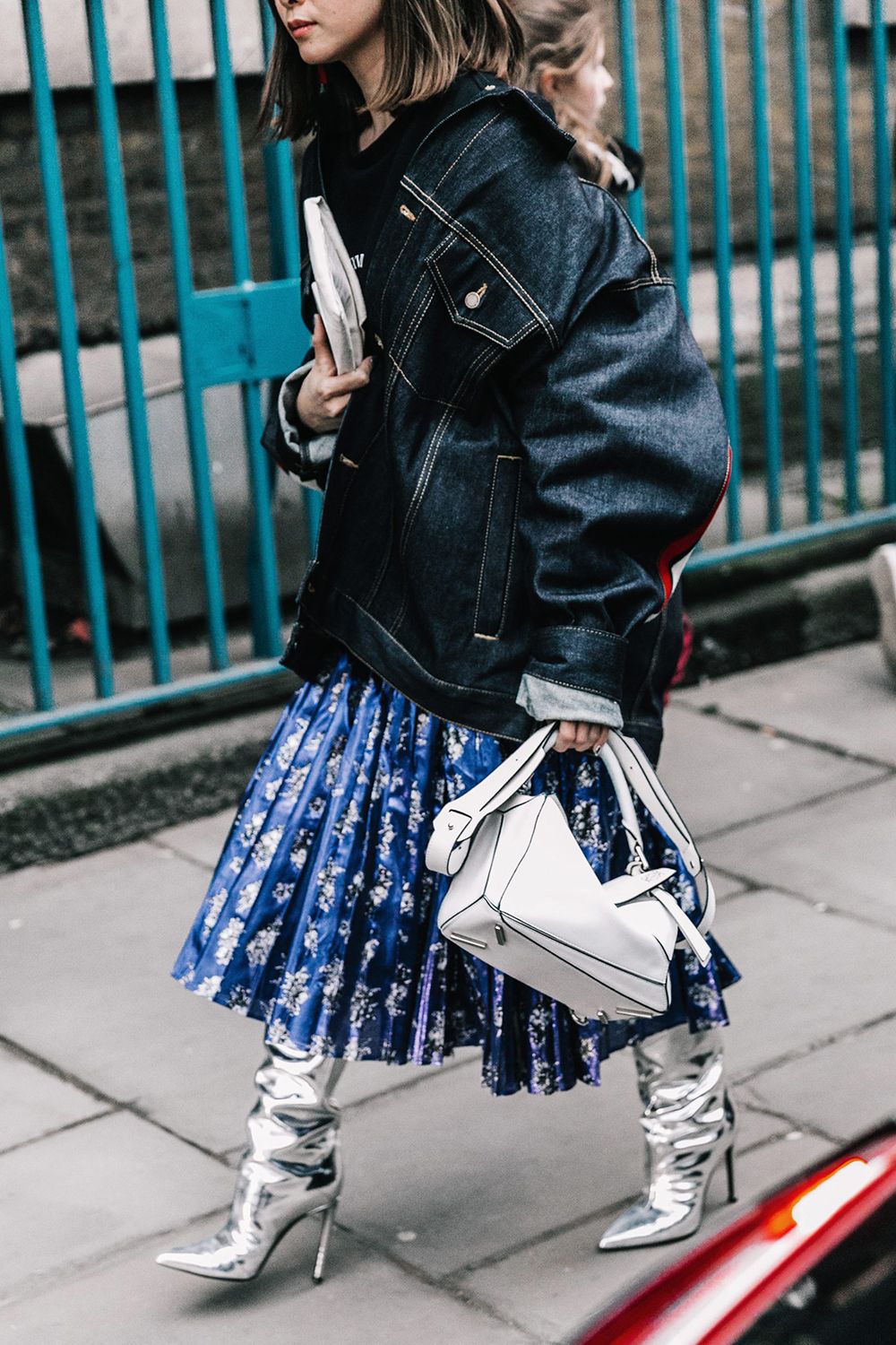15 Ways to Layer a Denim Jacket for Winter | Who What Wear