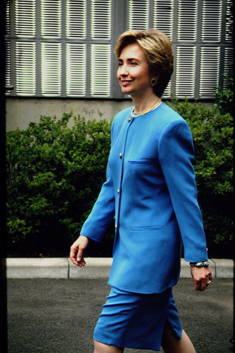 The Best Hillary Clinton Outfits in History | Who What Wear