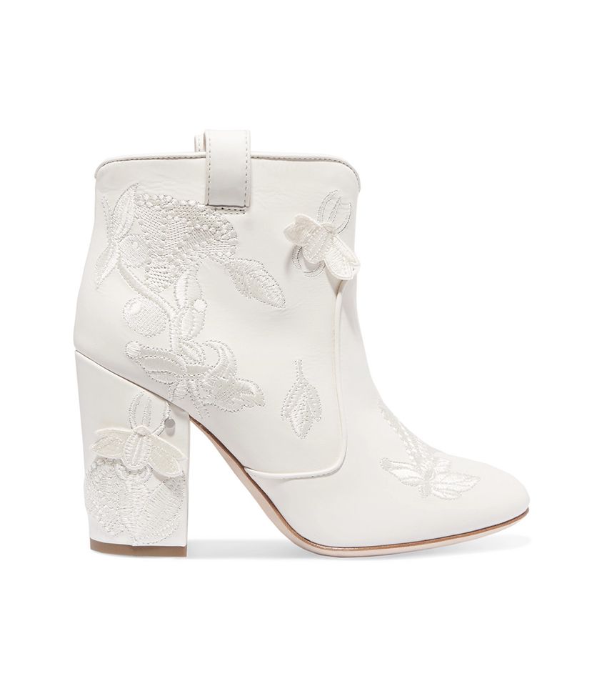 Shop the Most Beautiful Bridal Booties | Who What Wear