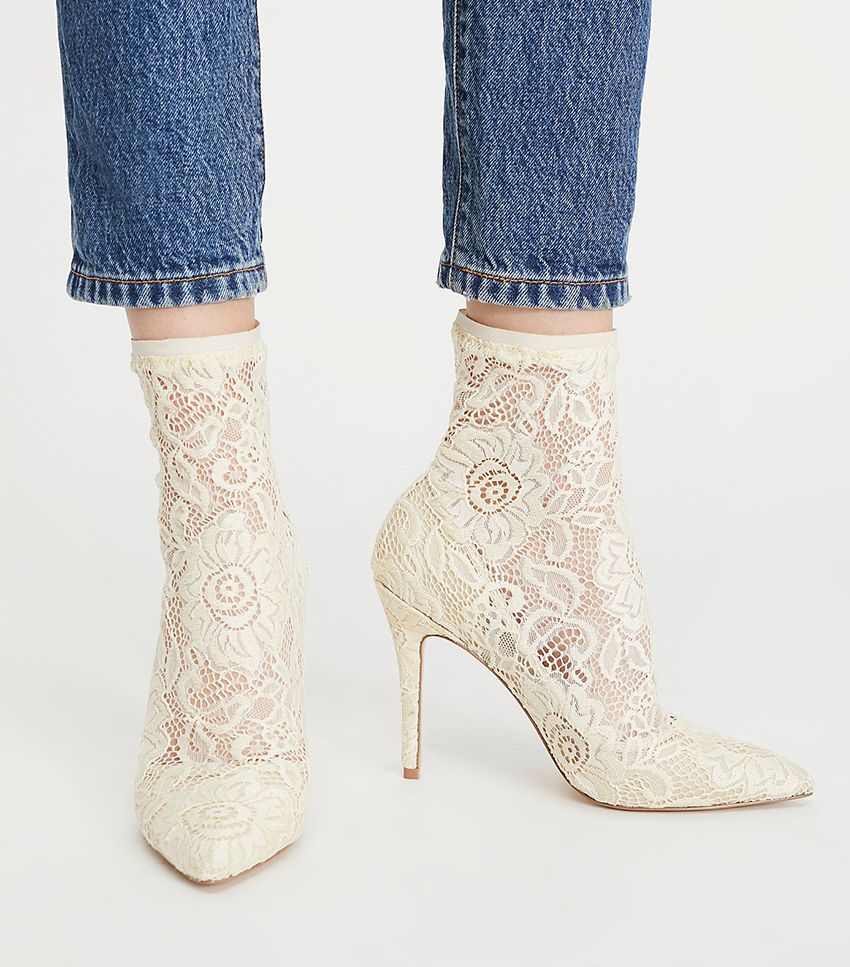 Shop the Most Beautiful Bridal Booties | Who What Wear