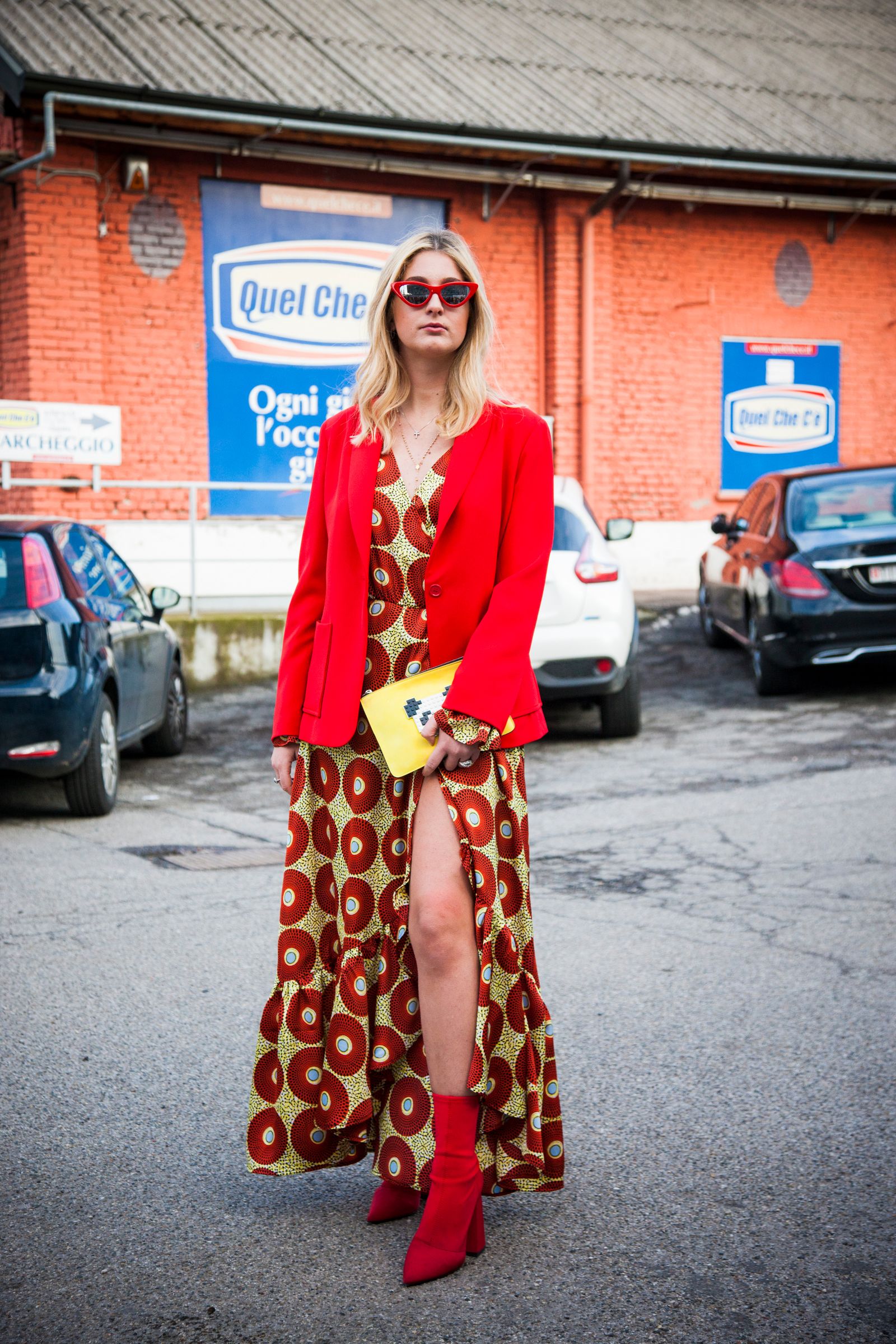 Red Fashion Trend Outfit Ideas | Who What Wear