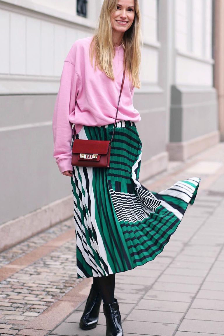 How Women Are Actually Styling Spring's #1 Color Trend | Who What Wear
