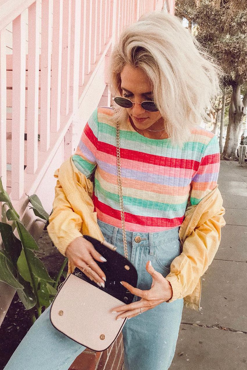 How Women Are Actually Styling Spring's #1 Color Trend | Who What Wear