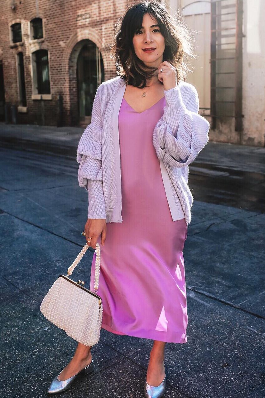 How Women Are Actually Styling Spring's #1 Color Trend | Who What Wear