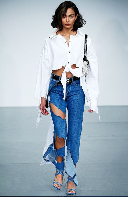 Crazy Jeans: These Are the Pairs We Just Don't Understand | Who What Wear