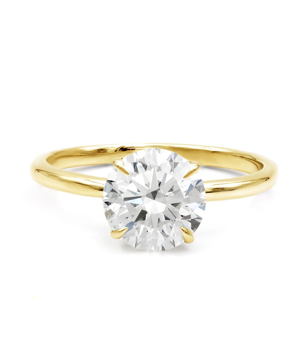 21 Minimalist Engagement Rings for the Modern Bride | Who What Wear