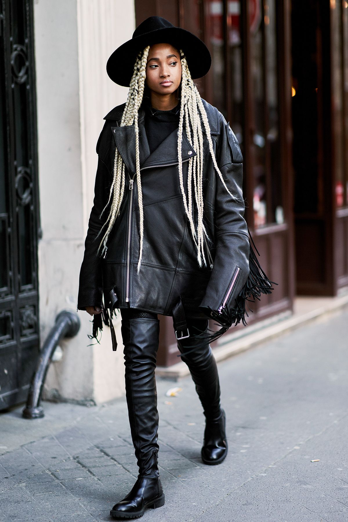 10 Leather Jacket Outfits You Haven't Seen Yet | Who What Wear