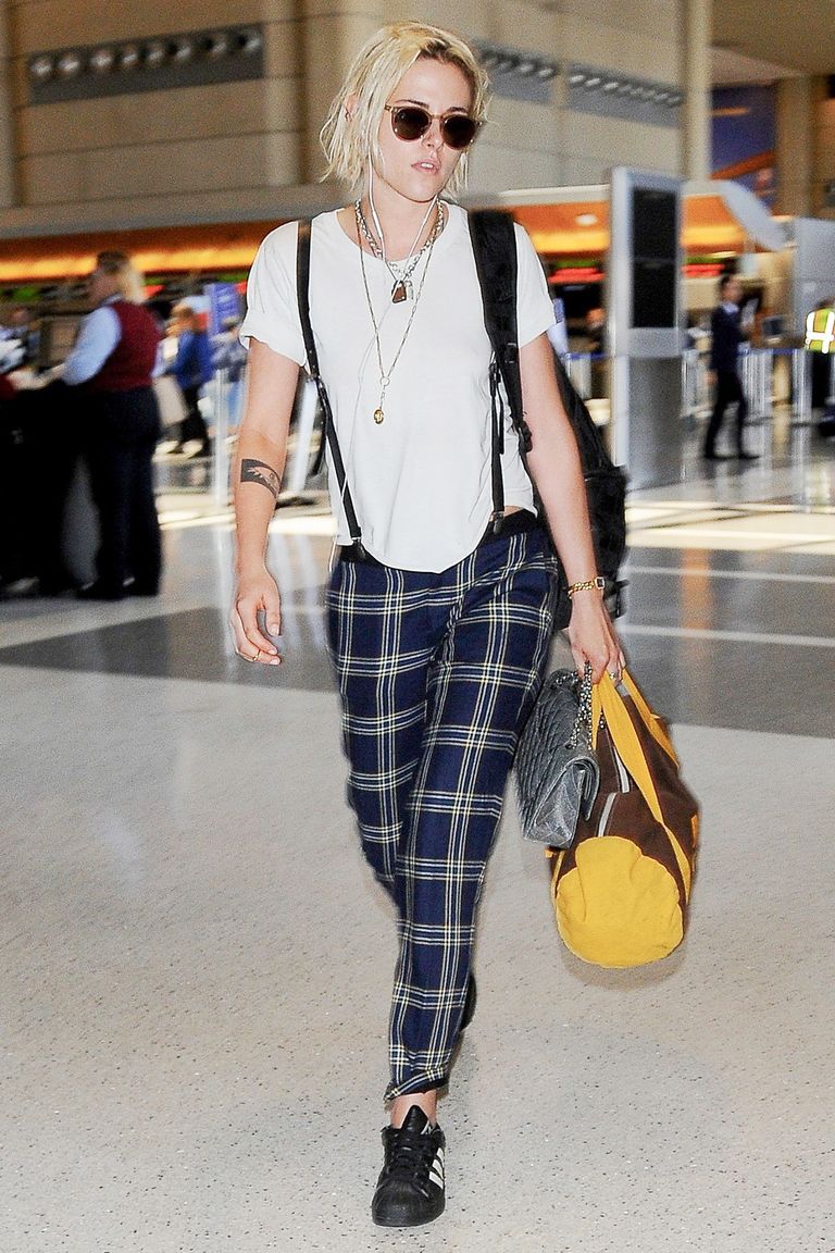 5 Plaid Pant Outfits That Look So Chic | Who What Wear