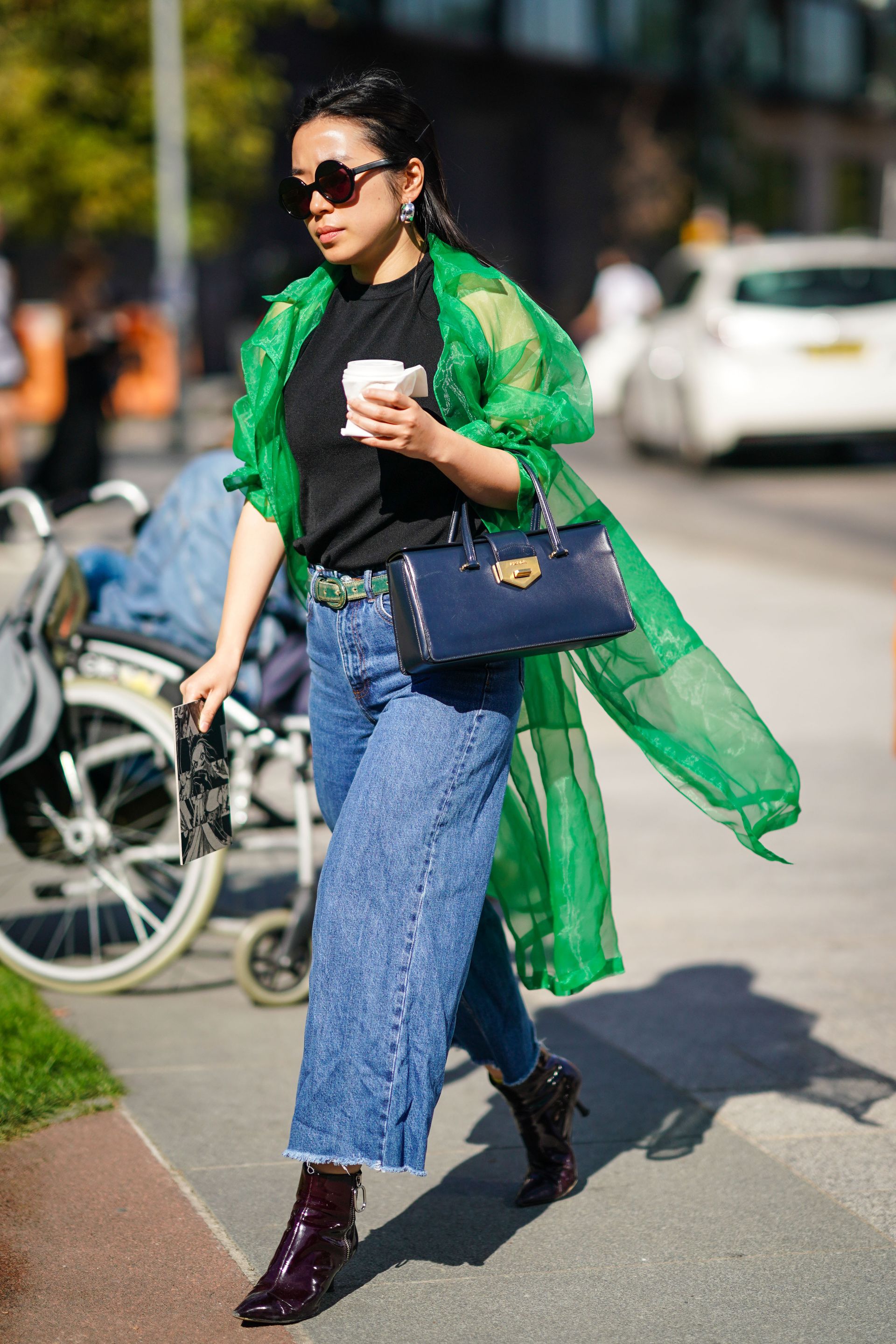 6 Ways to Wear Denim Culottes to Work | Who What Wear