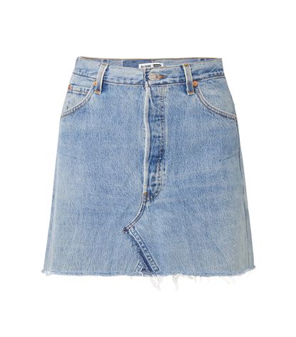 7 Cool Jean Skirt Outfits for Spring | Who What Wear