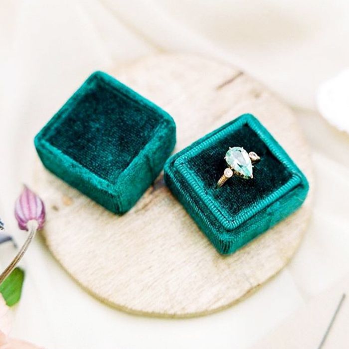 7 of the Prettiest Engagement Ring Boxes We've Seen | Who What Wear