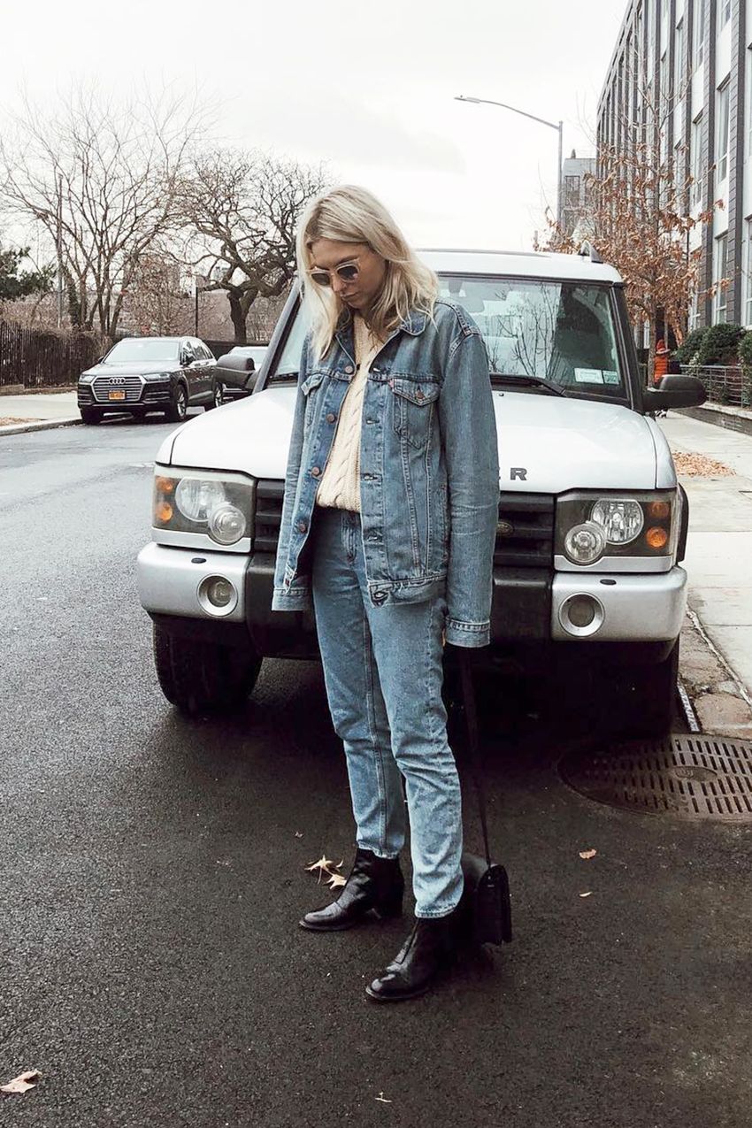 15 Looks That Prove Double Denim Will Never Be "Out" | Who What Wear