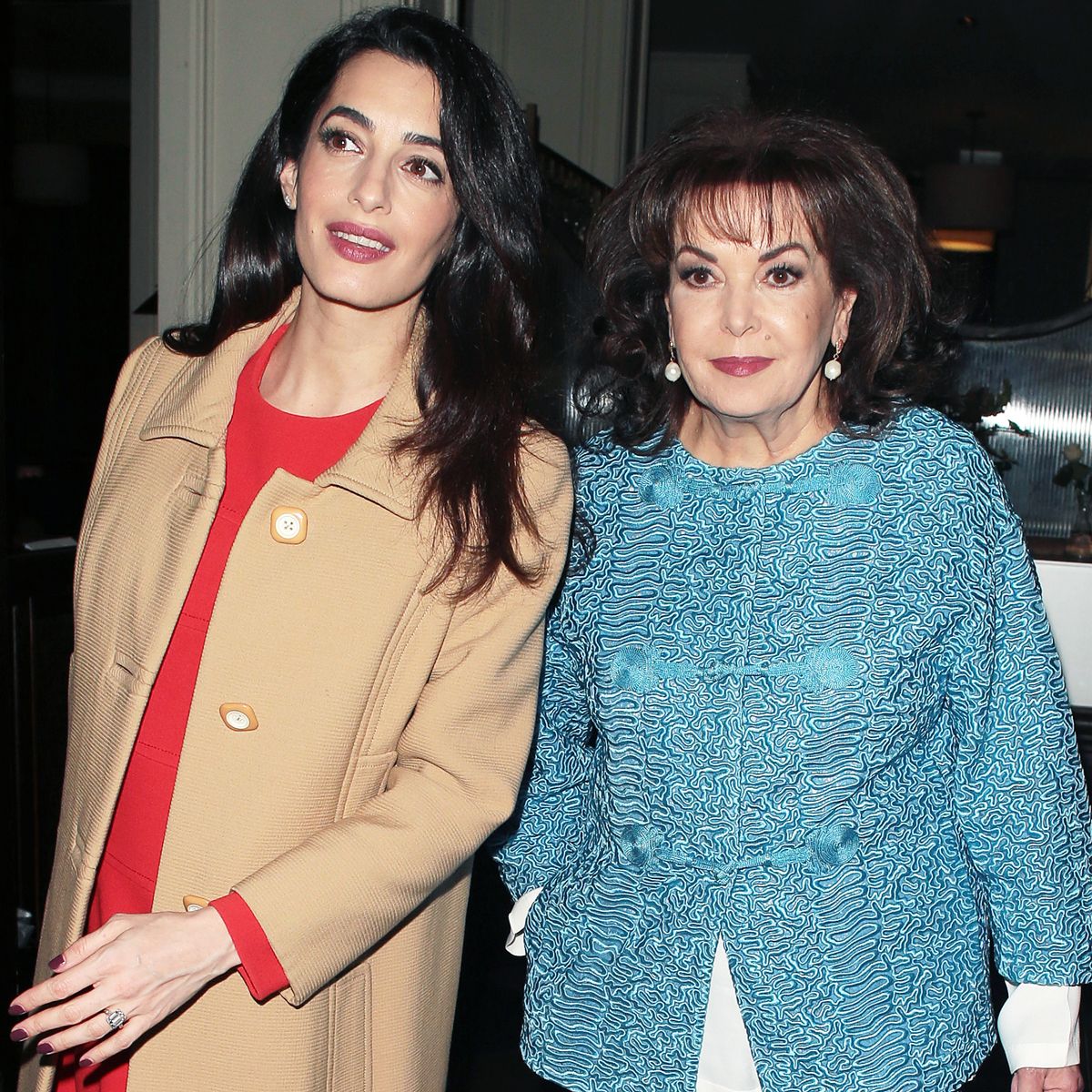 Amal Clooney's Mom, Baria, Has the Chicest Style | Who What Wear