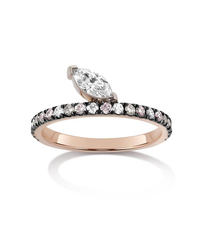17 Mixed-Metal Engagement Rings | Who What Wear