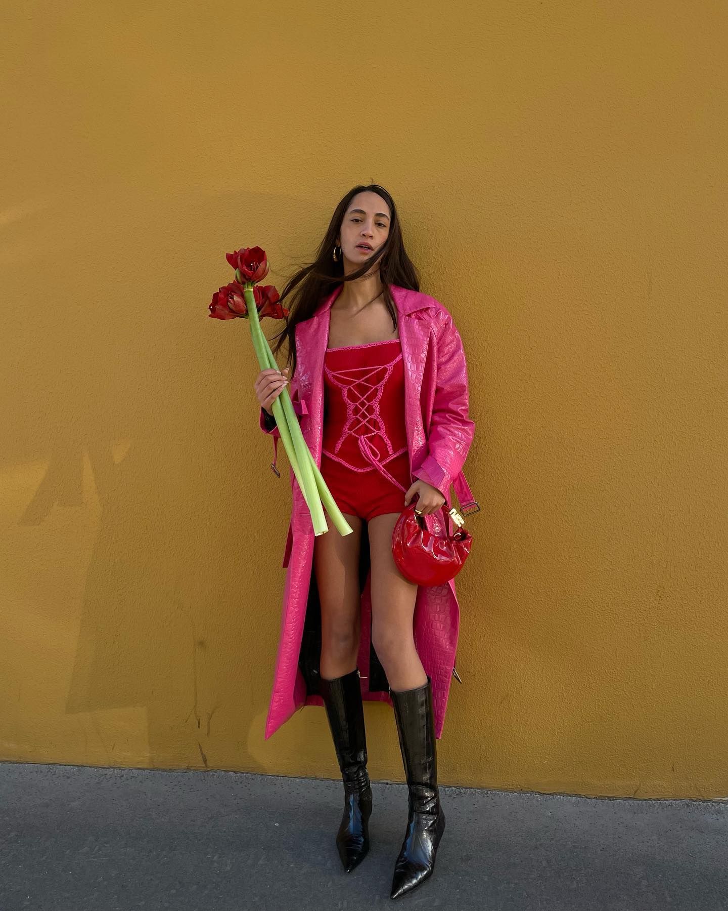 The Pink-and-Red Outfits Winning Over Every Editor | Who What Wear