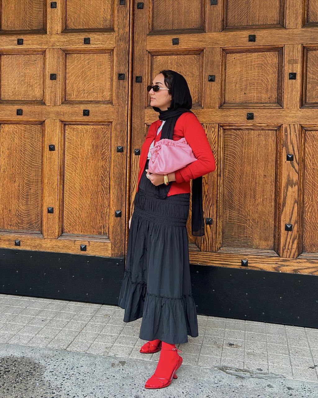 The Pink-and-Red Outfits Winning Over Every Editor | Who What Wear