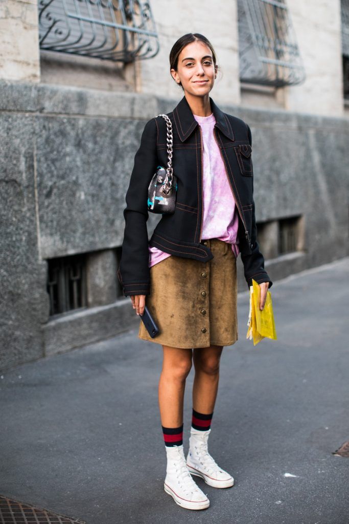 7 Outfits to Wear With High-Tops | Who What Wear